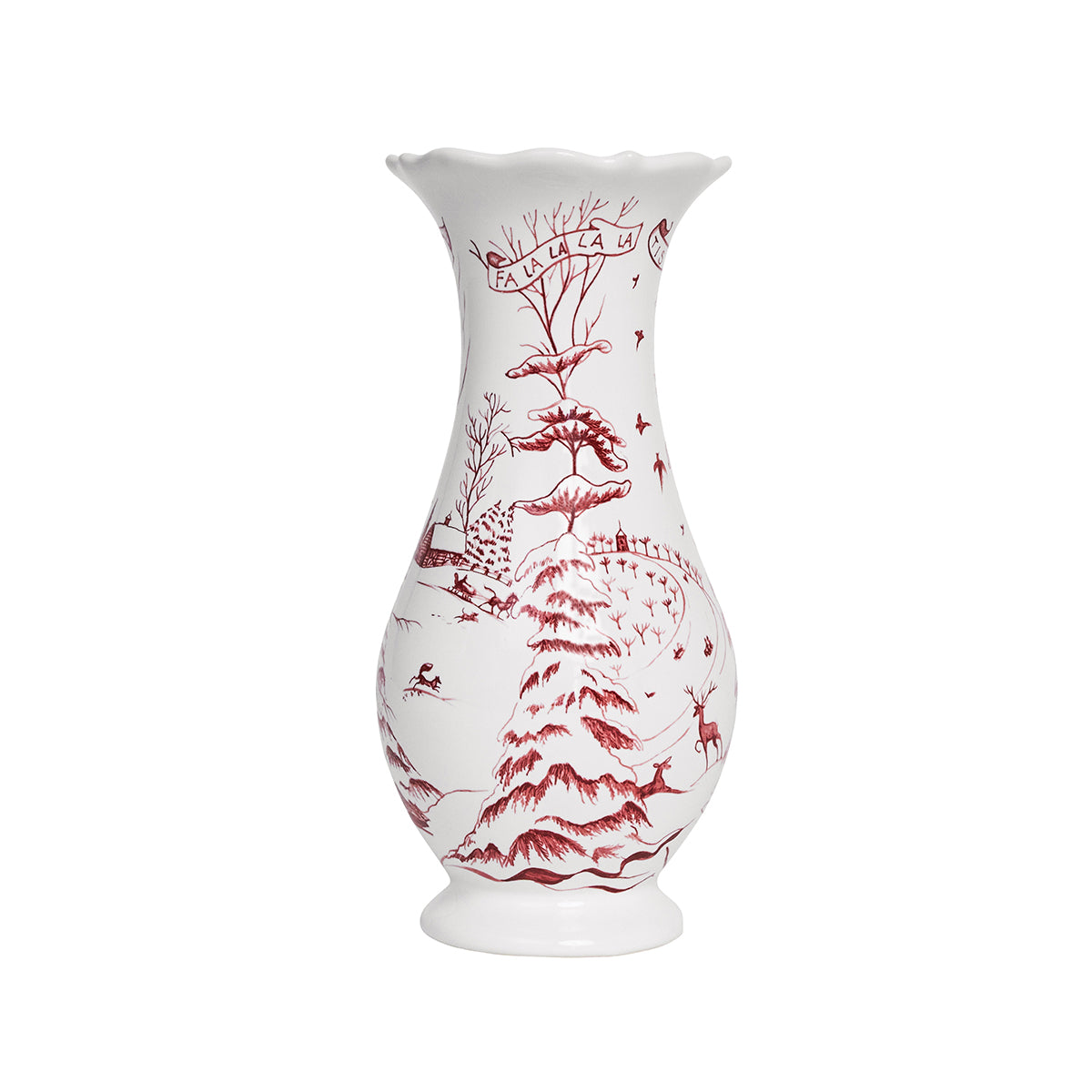 Country Estate Winter Frolic 9 in Vase - Ruby – Juliska