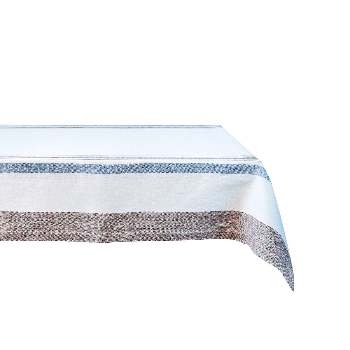 Danish Stripe 52 in Table Square - Taupe – Juliska
