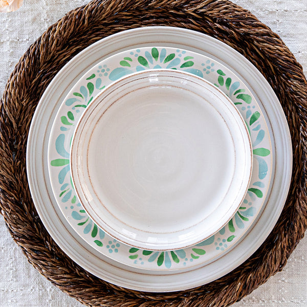 Bilbao Dinner Plate - Whitewash | Juliska